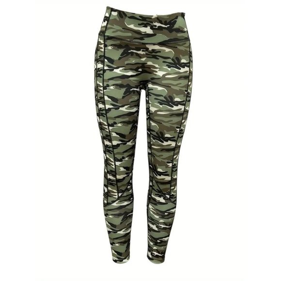 Pants & Jumpsuits | Camo Print Yoga Pants Cam Workout Tights High ...